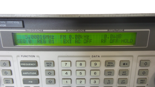 HP 8648B Signal Generator 100 KHZ - 2000 MHZ - Free Shipping | eBay