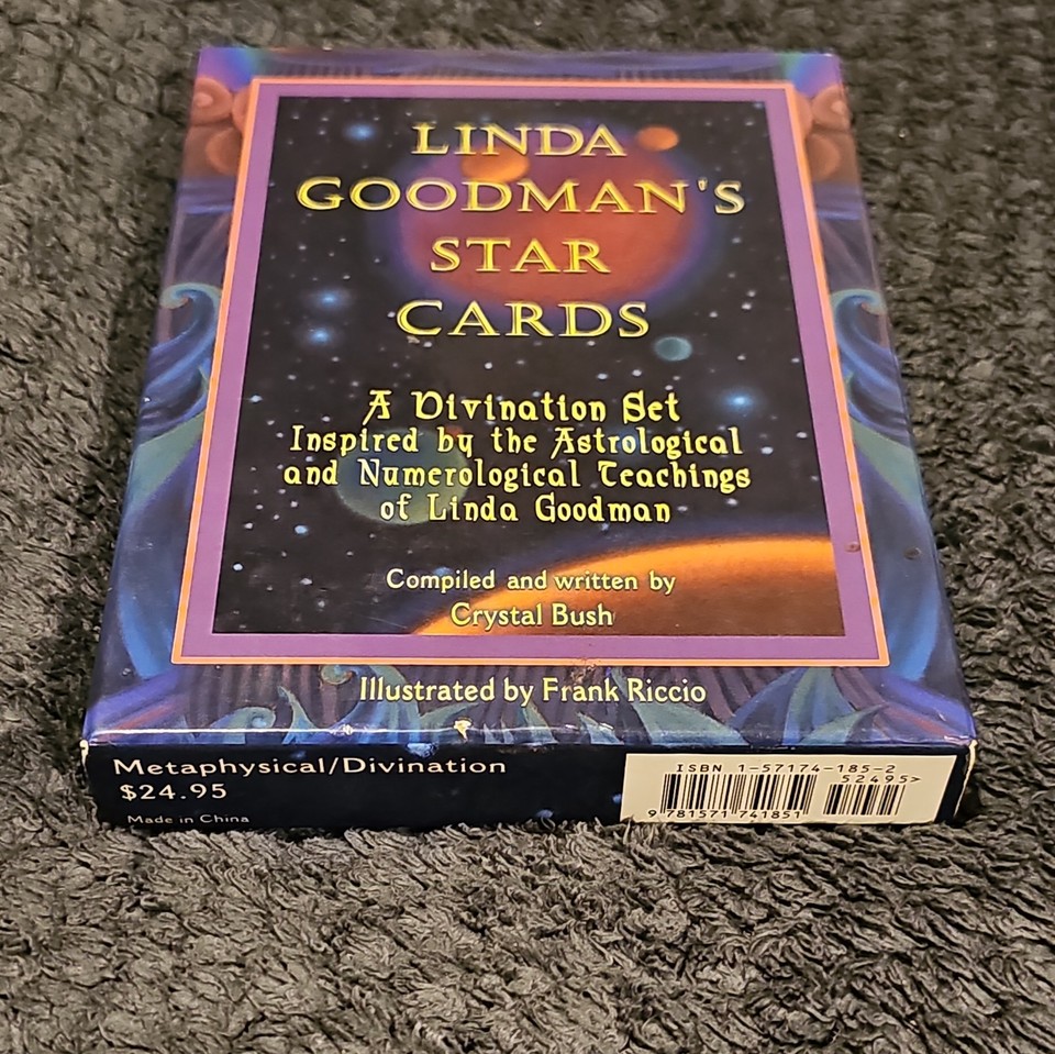 Linda Goodman's Star Cards & book Like New Astrology & Numerology ...