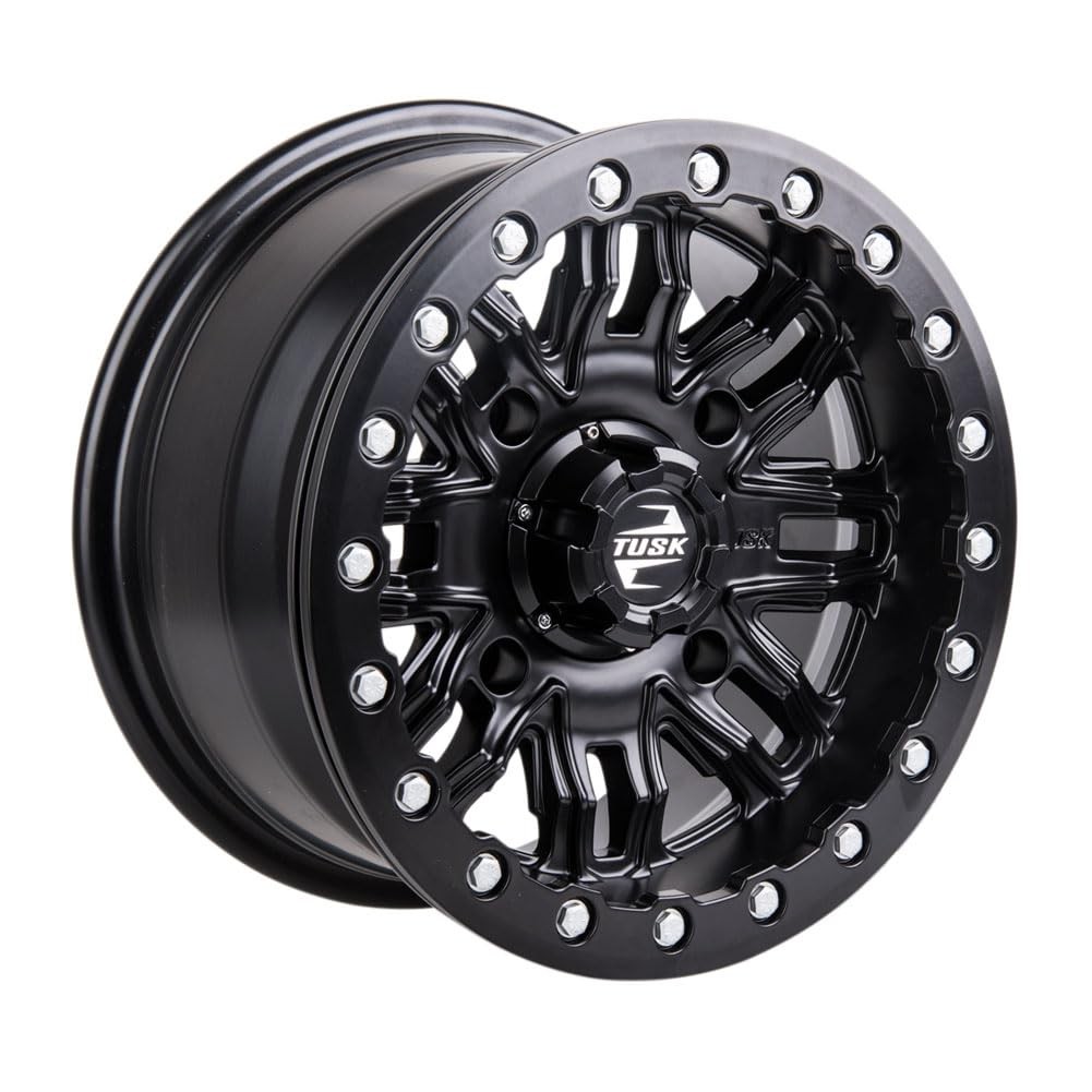 4/156 Tusk Nebo Beadlock Wheel Matte Black For YAMAHA Wolverine RMAX 4 ...
