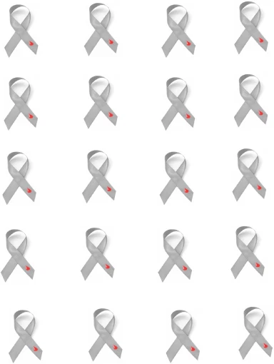 Red Diabetes Awareness Ribbon
