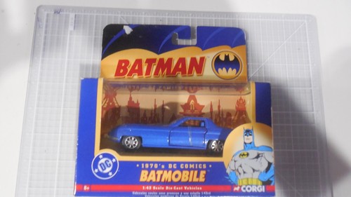 RETRO Batman 1970’s Corgi DC Comics Batmobile BMBV1 New in Box Die-cast ...