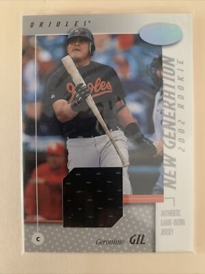 2002 Leaf Certified New Generation Rookie /500 Geronimo Gil #153 | eBay