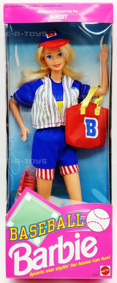 Baseball Barbie Doll Target Exclusive 1992 Mattel No. 4583 NEW | eBay