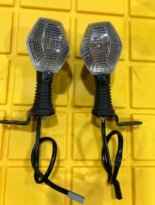05-2024 DRZ400S Drz400SM Left and Right FRONT Turn Signals blinkers OEM ...