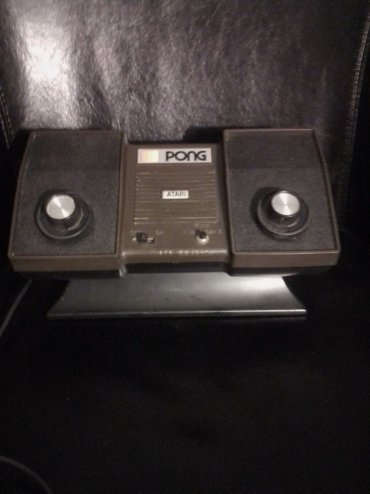 Atari Pong C-100 Vintage Console 1976 First Edition Working? See ...