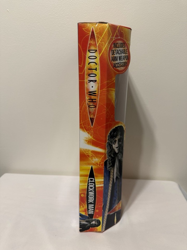 BBC Doctor Who Clockwork Man 12" Action Figure w/ detachable arm weapon ...