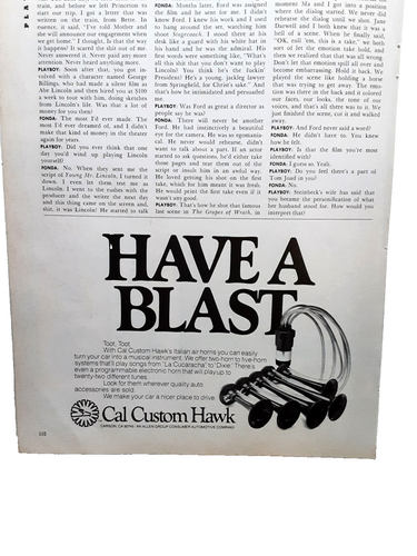 Cal Custom Hawk 1981 Auto Horn Ad Vintage Musical Car Horn La Cucaracha ...