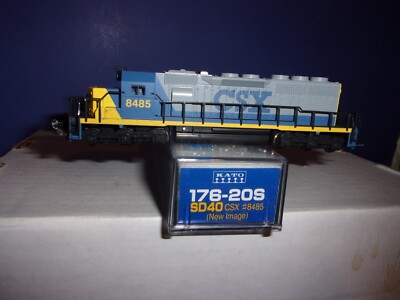 N SCALE KATO 176-20S CSX/8485 EMD SD-40 NEW IMAGE | eBay