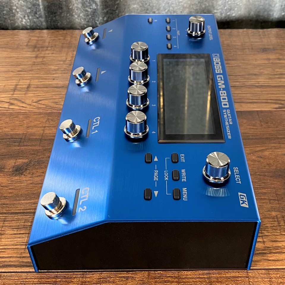 Boss GM-800 Bass Synthesizer Effect Pedal GK-5B Pickup BGK-15 Cable ...