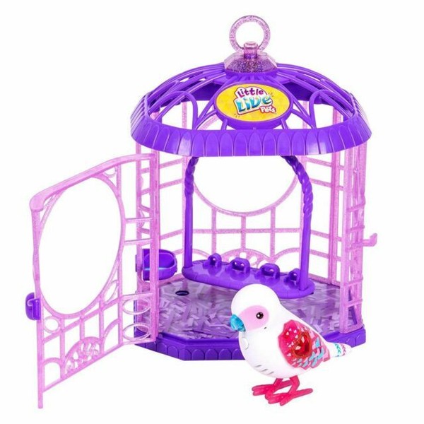 Little Live Pets Tweet Talking Bird and Cage - Bessie Bestie S6 for ...