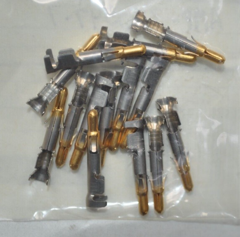 Lot of 14 NEW TE AMP 350547-7 Contact Pin Universal 20-14 AWG MATE-N ...