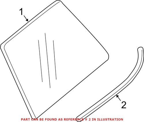 Genuine OEM Quarter Panel Reveal Molding for Mini 51379810471 | eBay