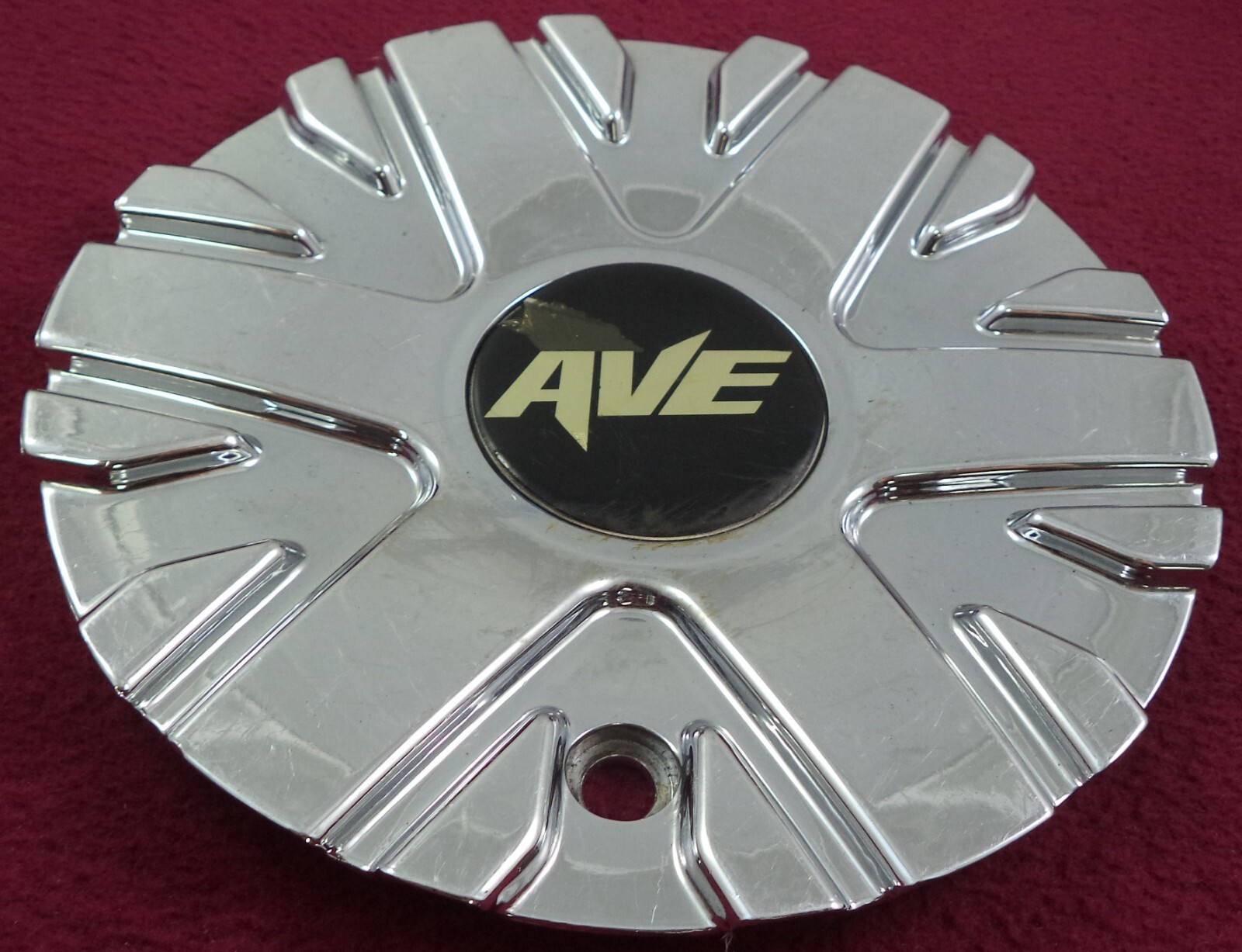 AVE by MKW Wheels Chrome Custom Wheel Center Cap # A606-1-CAP / LG1008 ...