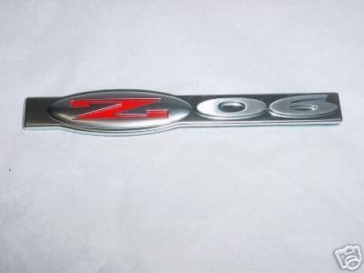 1997-2004 Gm Chevy Corvette " Z06 " emblem ZO6 C5 | eBay