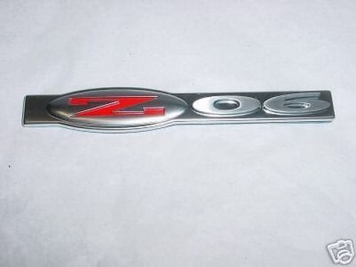 1997-2004 Gm Chevy Corvette " Z06 " emblem ZO6 C5 | eBay