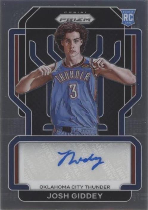 2021-22 Panini Prizm - Rookie Signatures Josh Giddey #RS-JGI (AU, RC ...