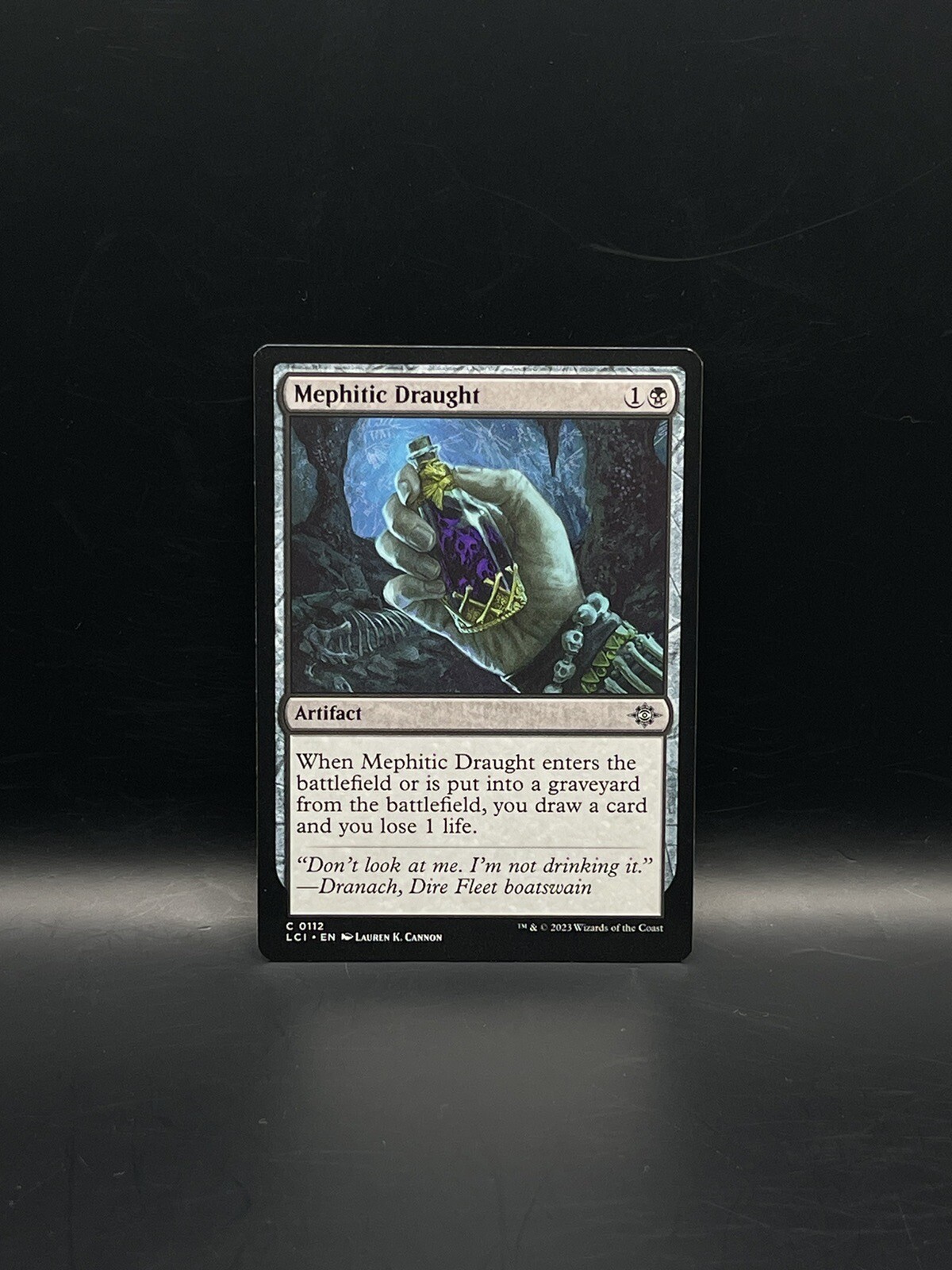 MTG The Lost Caverns of Ixalan | Mephitic Draught | 0112 Common | eBay