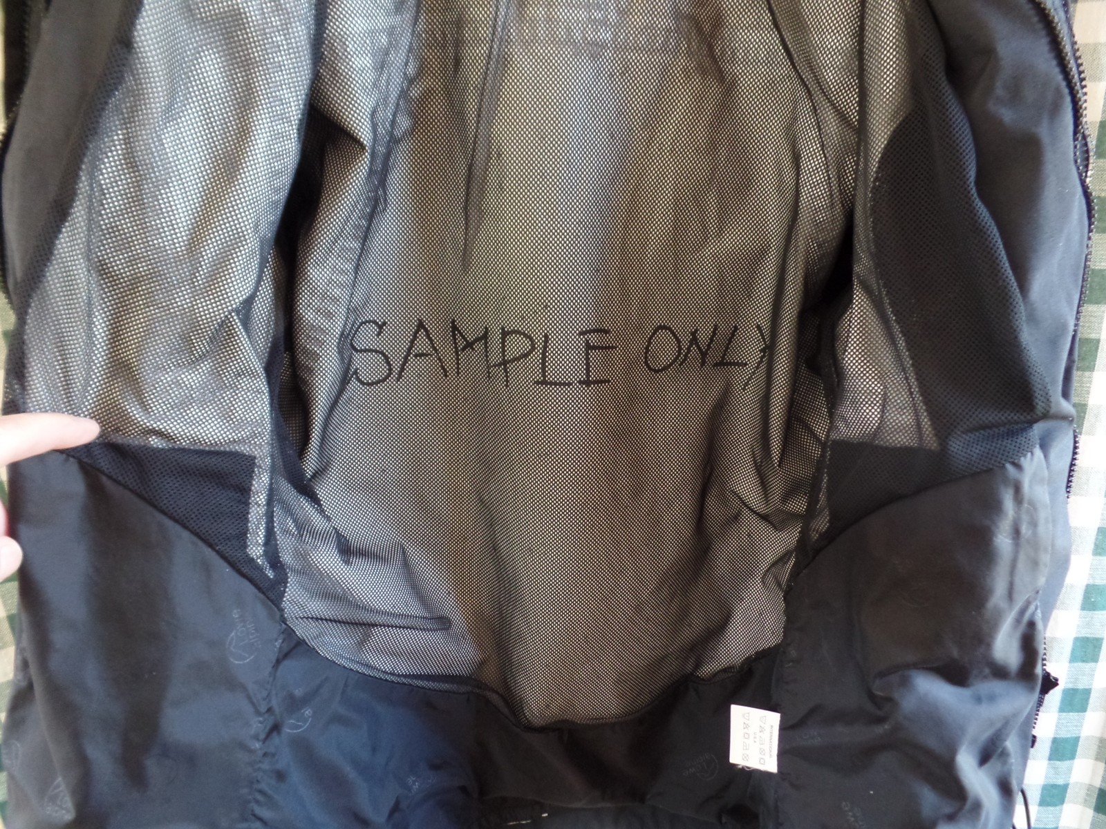 NEW Lowe Alpine Triple Point Waterproof hooded jacket SALESMAN SAMPLE ...
