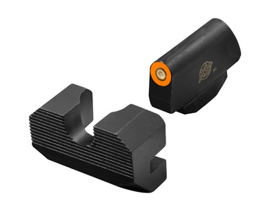 XS Revolver Night Sights Tritium Orange Front for S&W K & L Frame .44 ...