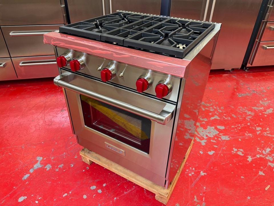 30” Wolf Natural Gas Range GR304 (Very Slightly used) | eBay