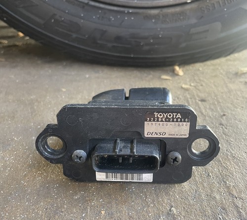 GENUINE TOYOTA SUPRA GS300 LS400 MAF MASS AIR FLOW SENSOR METER 22204 ...