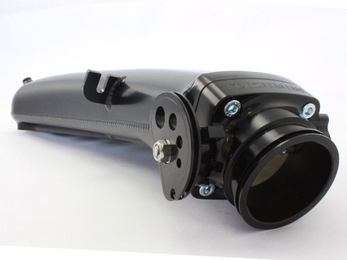 N1ssan RB25 R33 GTST Top half Inlet Plenum and Tbody Combo BLACK ...