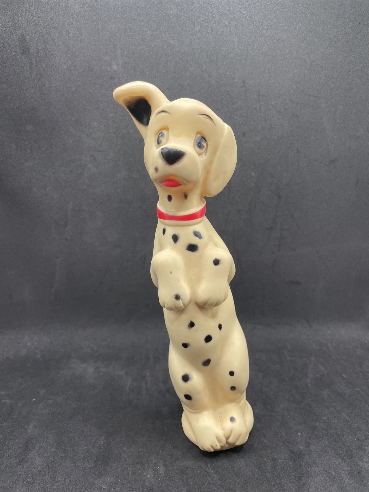 Rare Vintage 101 Dalmations Squeaky 8.5" Vinyl Rubber Toy WDP Disney ...