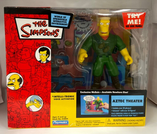 The Simpsons World Of Springfield Aztec Theater Interactive Environment ...
