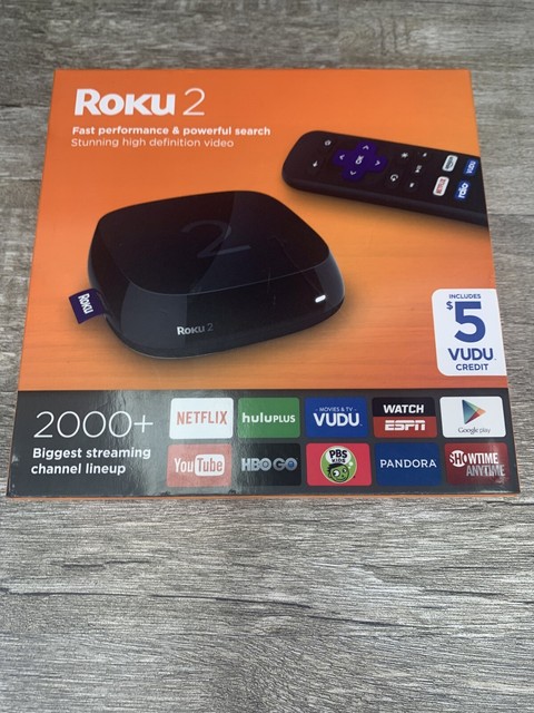 Roku HD Media Streamer 2nd Generation 2500x Black/purple for sale ...