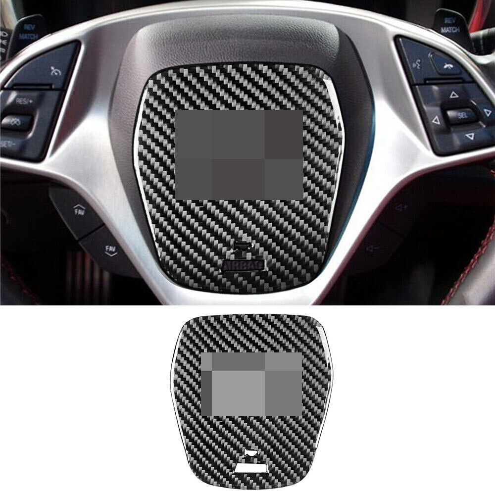 37Pcs For Corvette C7 2014-19 Carbon Fiber Interior Full Set Decorative ...