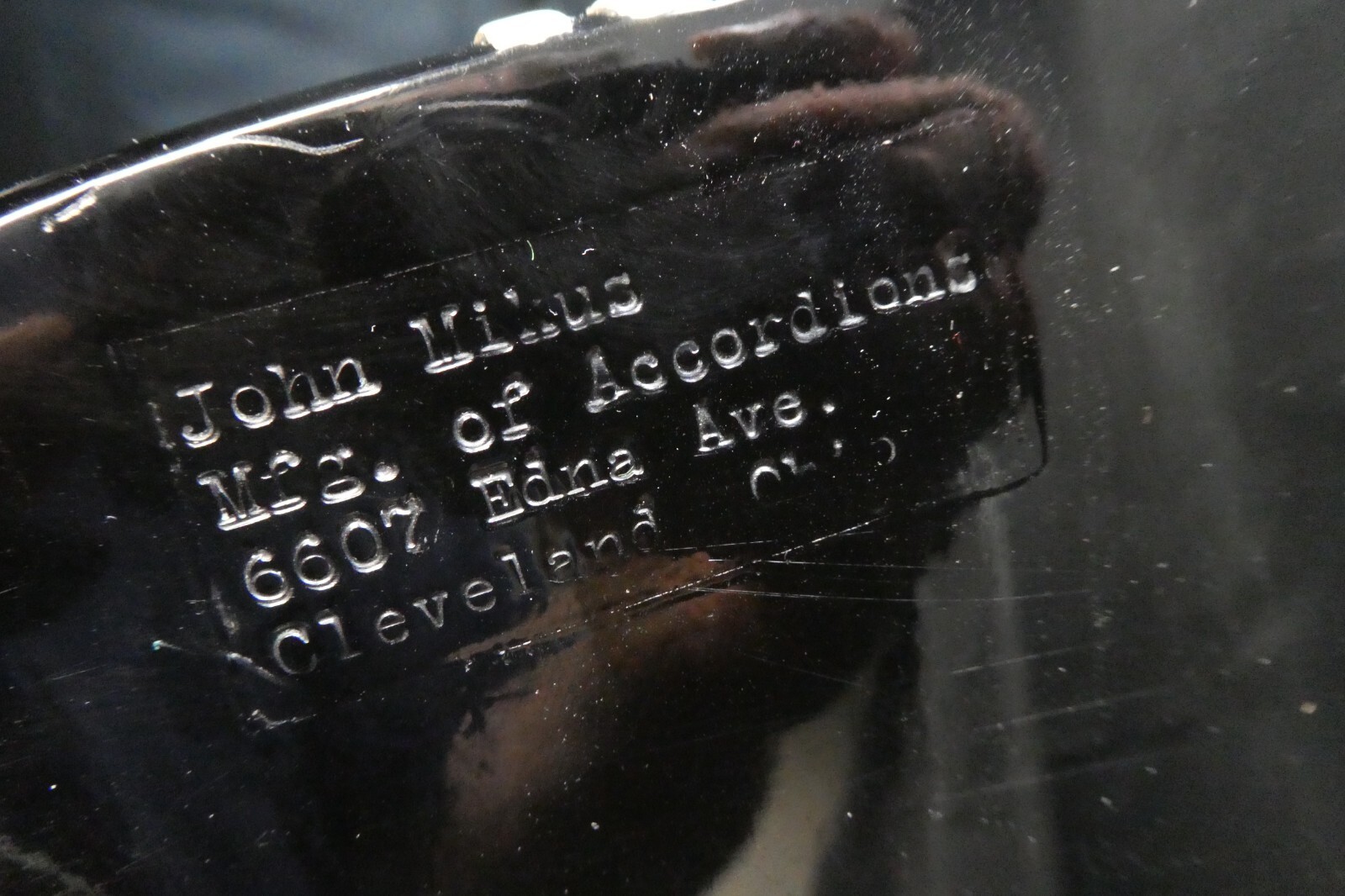 John Mikus, Cleveland, Ohio, 41/120 Piano Accordion, with Case | eBay