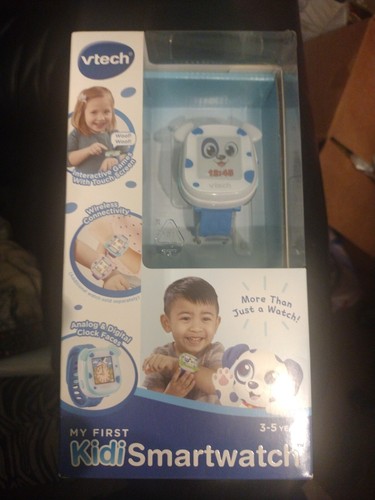 VTech My First Kidi Smartwatch Blue & White Puppy Dog Toy NEW🎉 | eBay