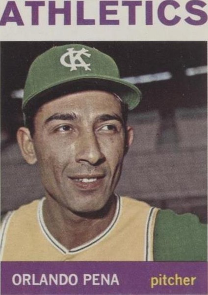 1964 Topps - #124 Orlando Pena for sale online | eBay