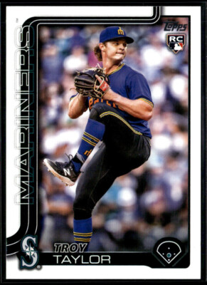 Troy Taylor RC 2025 Topps #691 Seattle Mariners Baseball Card | eBay