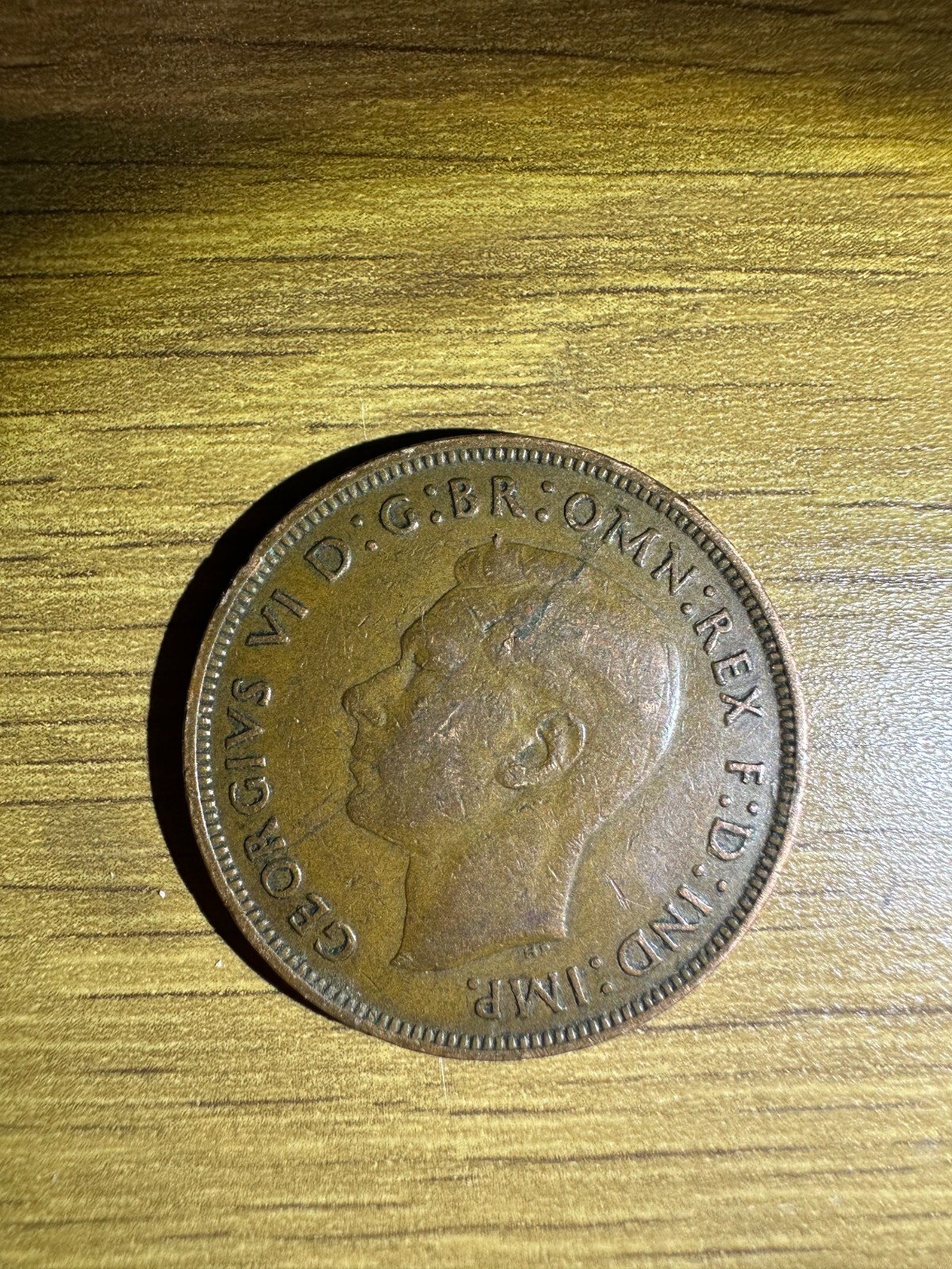 Great Britain One Penny 1945 Coin George VI FREE DELIVERY T94 | eBay UK