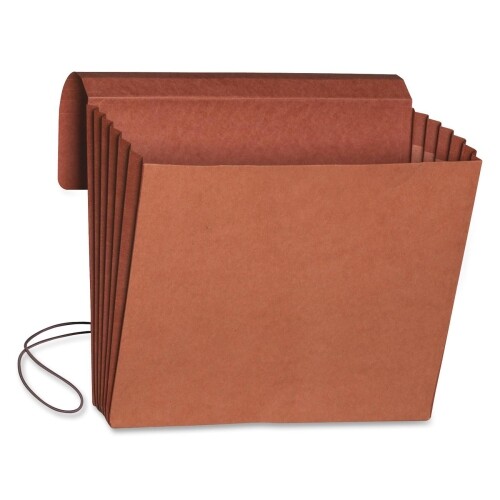Smead Expanding File Wallet with Flap and Cord Closure 5-1/4" 10 per ...