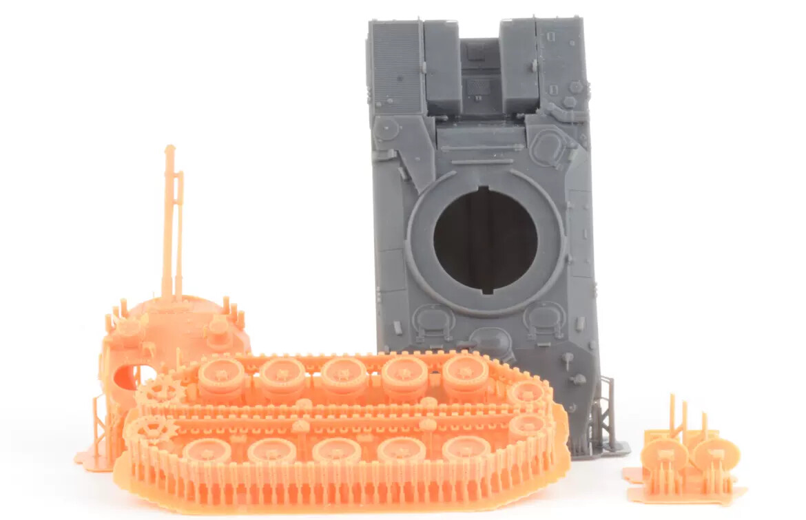 3D Printed 1/72 BMD 4M+B4 203mm Unpainted Model Kit NEW | eBay