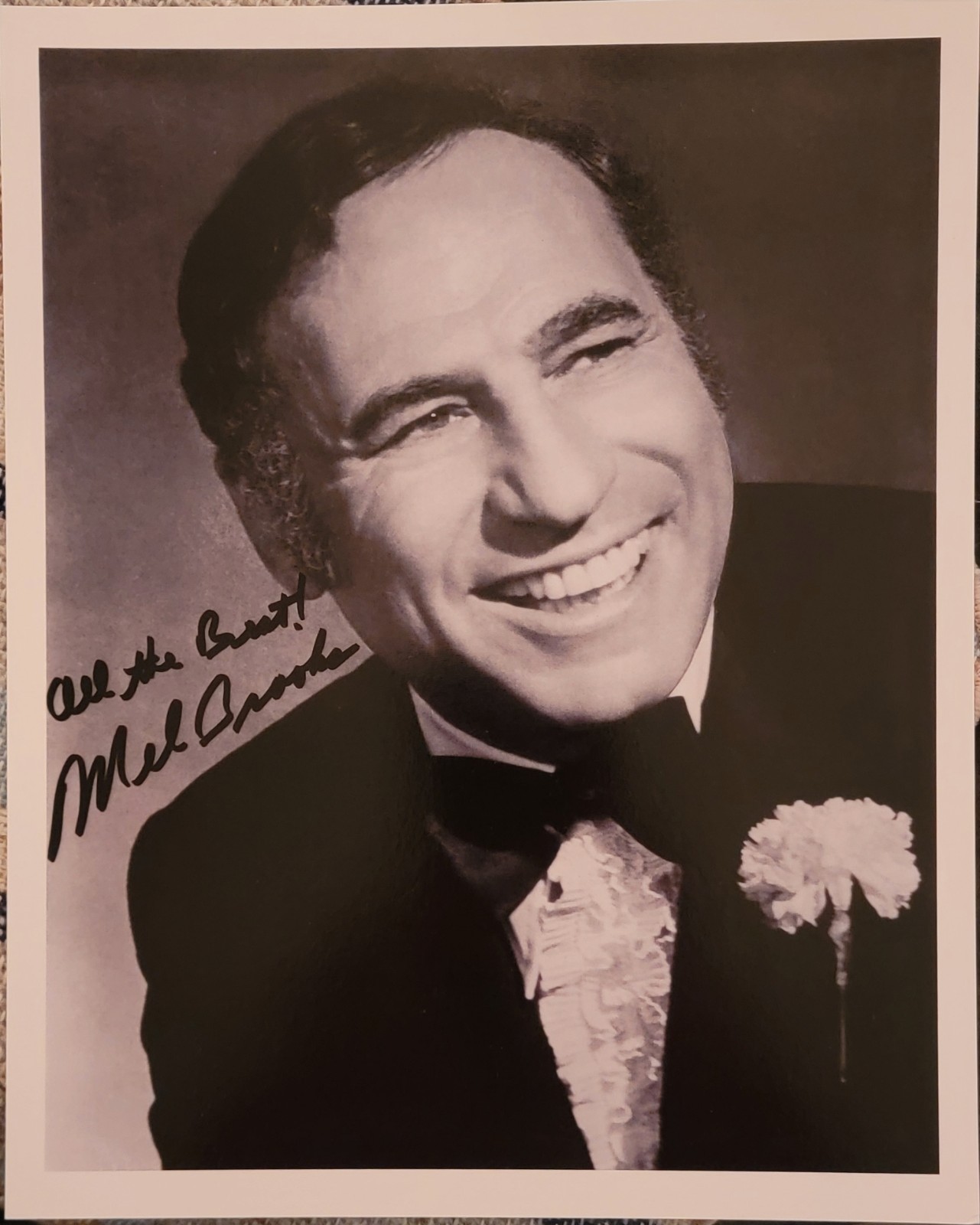 Mel Brooks Preprinted Signed Autographed 8x10 Photo - Directly From ...