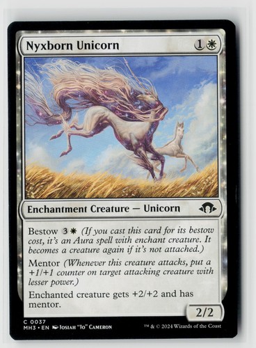 MTG Modern Horizons 3 Nyxborn Unicorn x4 NM Common | eBay
