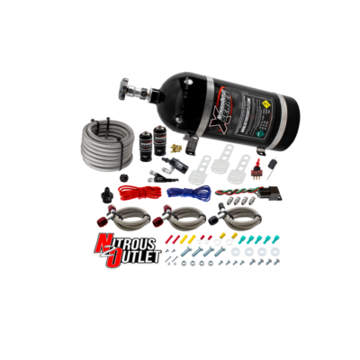 22-81004 Nitrous Outlet X-Series 2014+ GM LT4 Wet Nozzle System Kit ...