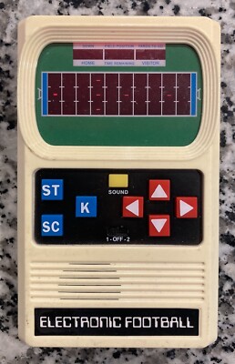 Football Mattel (1977) Retro Handheld Games