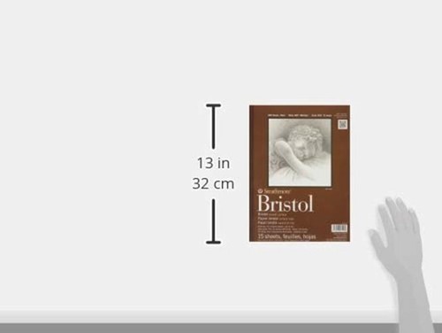 Strathmore 400 Series Bristol, 2-Ply Smooth, 11"x14" Assorted Colors ...