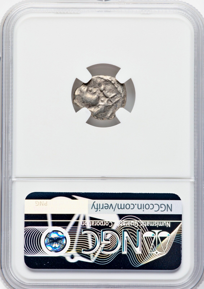 Ancient Greek Silver Coin GAUL AEDUI Mid-1st Century BC AR Quinarius ...