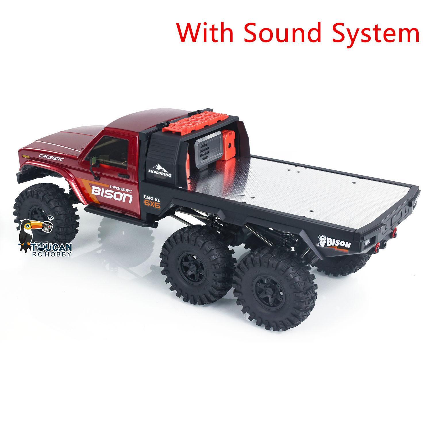 CROSSRC EMO XL 1/8 RC Crawler 6WD Radio Control Off-road Car 2-Speed ...