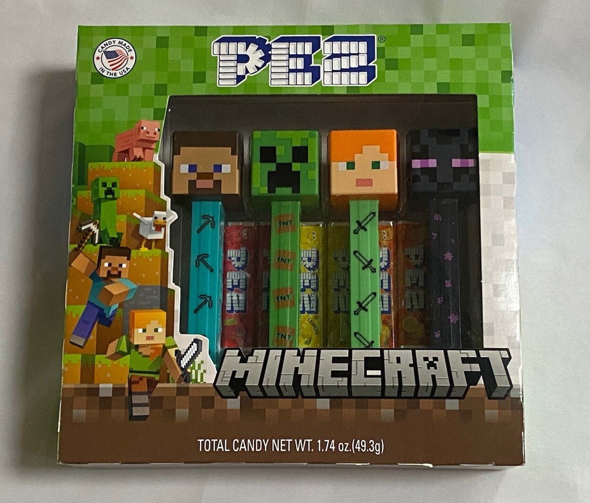 Pez Minecraft With The New Minecraft Movie Out Our Pez Is The Perfect