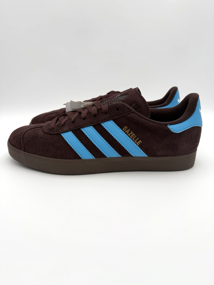 adidas Originals Gazelle Shadow Brown Blue Gum Men's Sizes 6-13 New ...