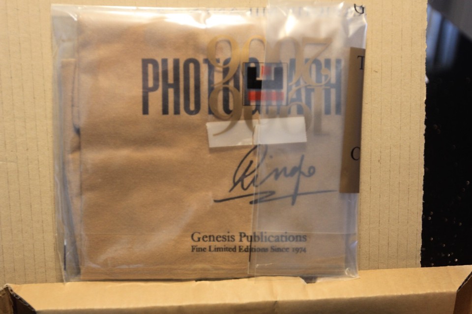 Ringo Starr Photograph Signed book Genesis Publications Collector | eBay
