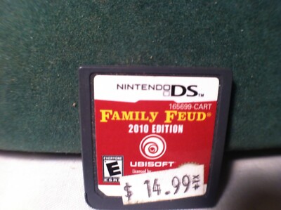 Nintendo DS game "Family Feud 2010" | eBay
