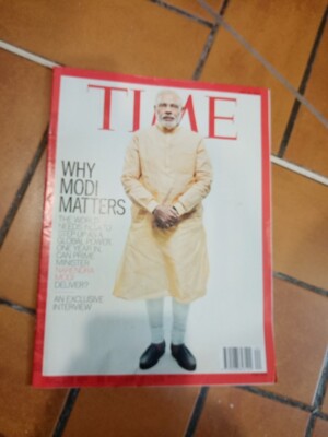 special cover india narendra modi-Magazine revue TIME-may 2015 | eBay