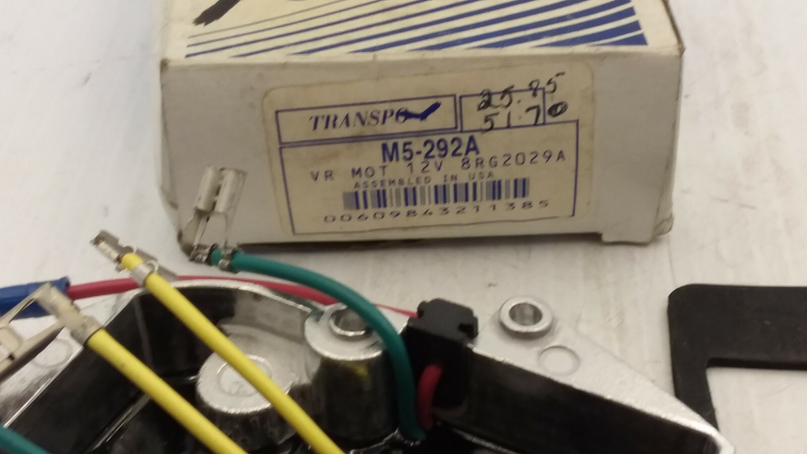 TRANSPO M5-292A VOLTAGE REGULATOR 12V FOR LEECE-NEVILLE/MOTOROLA NIB | eBay